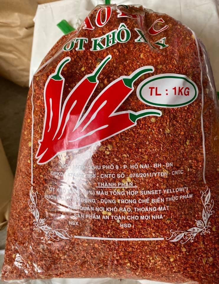 Bột ớt không cay - không mặn - Gia Vị Nam Dung